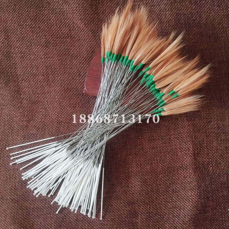 Ear picking tool set, silver needle goose feather stick, ear pick ...