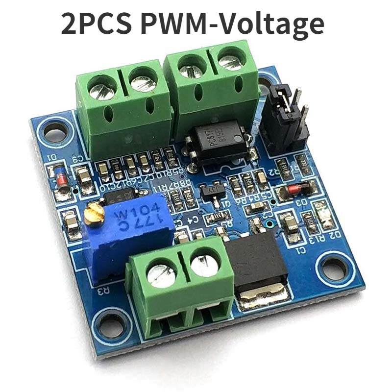 PWM to voltage conversion module 0-100% to 0-10V PLC single-chip ...