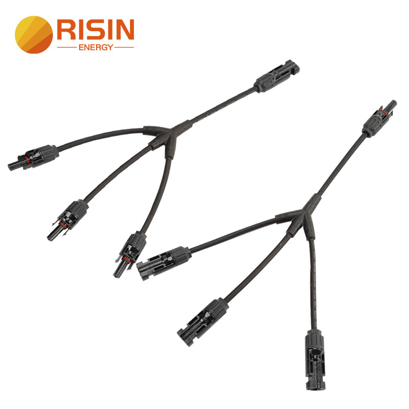 Commonly Use RISIN High Current 50A MC4 3to1 Solar Panel T Branch Y ...