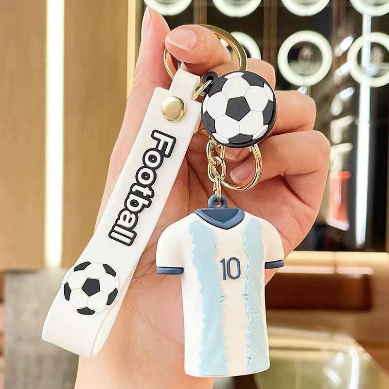 ⚽ READY STOCK ⚽ 2022 Qatar World Cup Keychain Pendant Argentina Messi ...