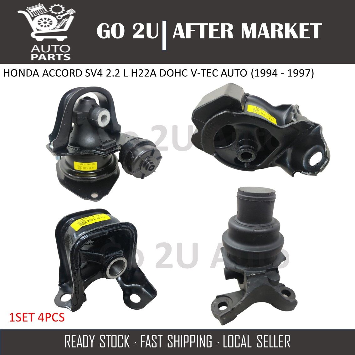 HONDA ACCORD SV4 ENGINE MOUNTING 1SET 4PCS-HONDA ACCORD SV4 2.2 L H22A ...