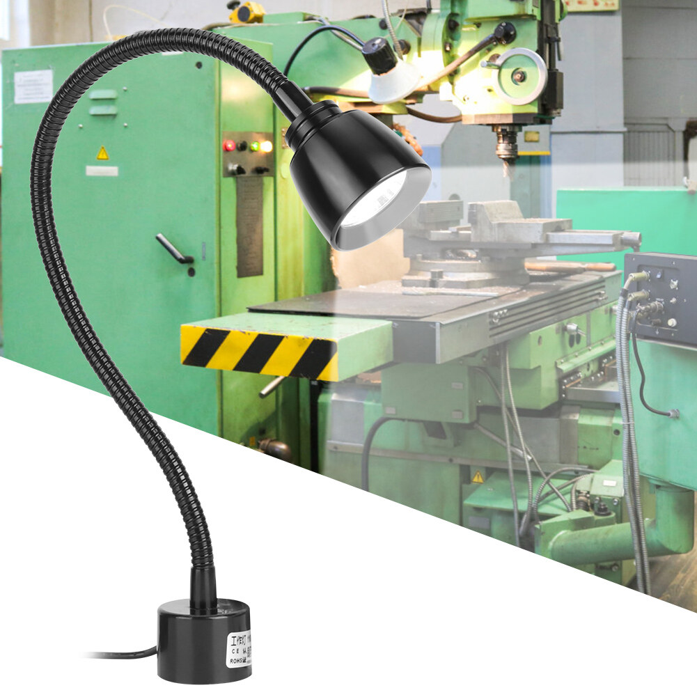 7W LED Machine Tool Light เครื่องกลึงซีเอ็นซีมิลลิ่งโคมไฟ LED ...