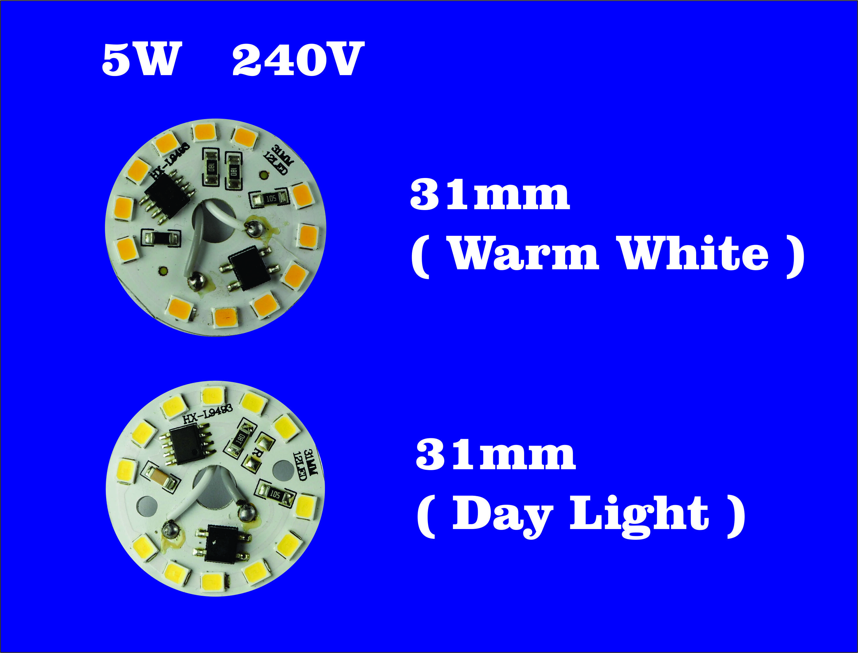 LED Module Board IC Driverless 240V Series ( 1.5W / 3W / 5W ) | Lazada