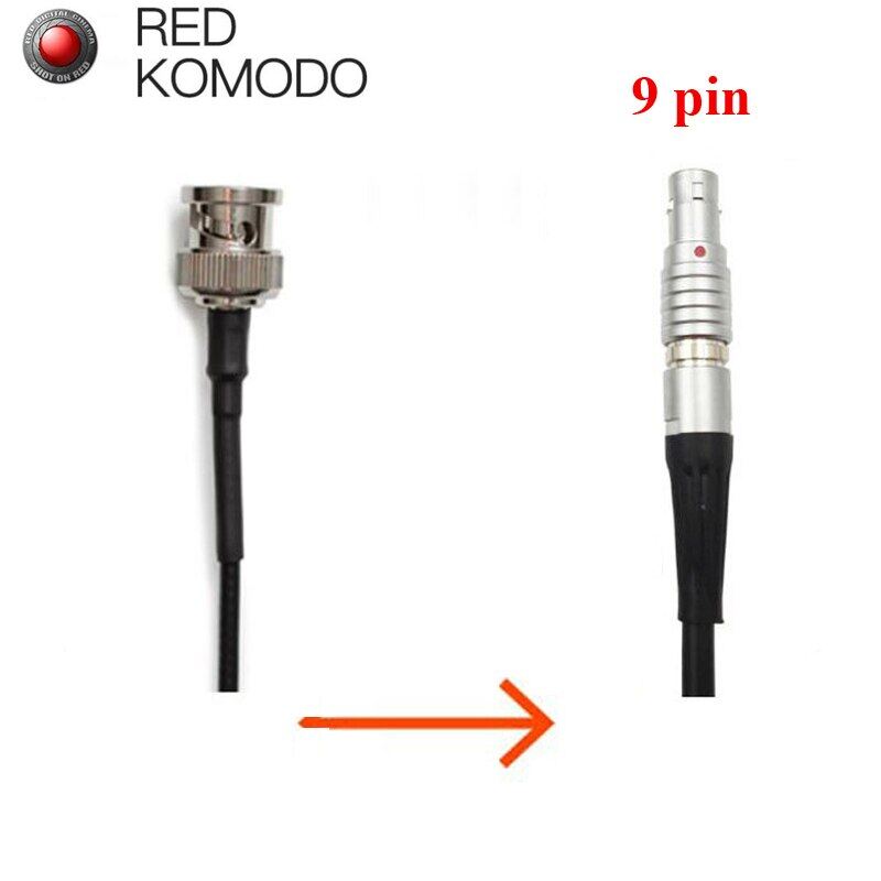 RED KOMODO TIMECODE CABLE for bnc to 9pin Sound input Time Code Cable ...