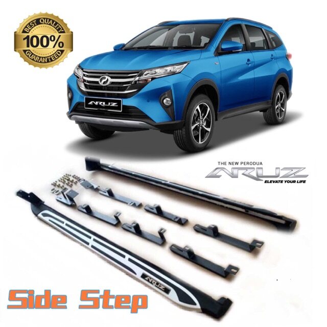 PERODUA ARUZ 2019 Side Step RUNNING BOARD V3 Lazada Lazada