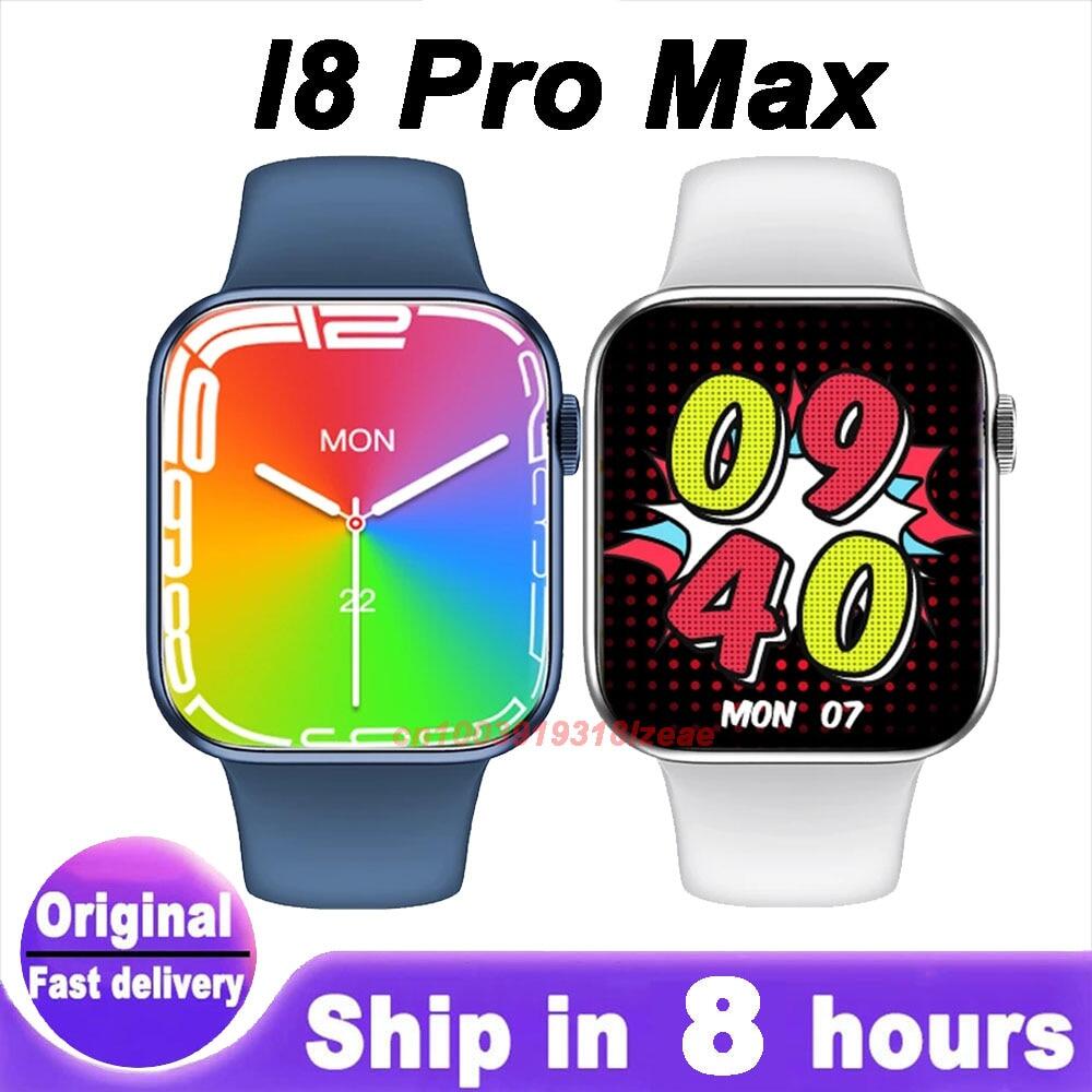🎁Produk Asli + Gratis Ongkos Kirim🎁I8 PRO MAX Jam Tangan Pintar ...