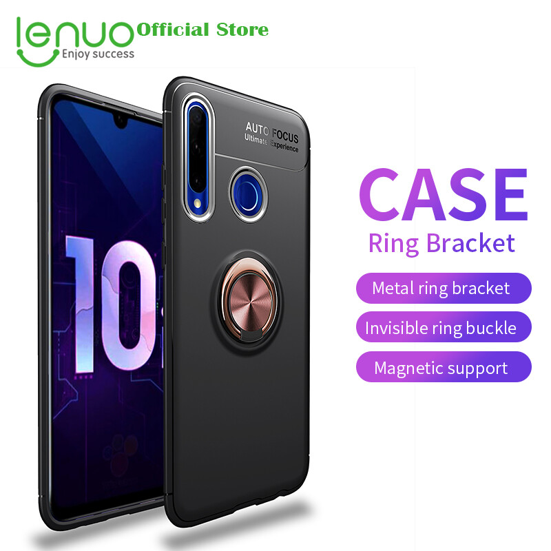 LENUO สำหรับ Samsung Galaxy A40 แม่เหล็กหมุนแหวนนิ้วมือเคสพลาสติก ...