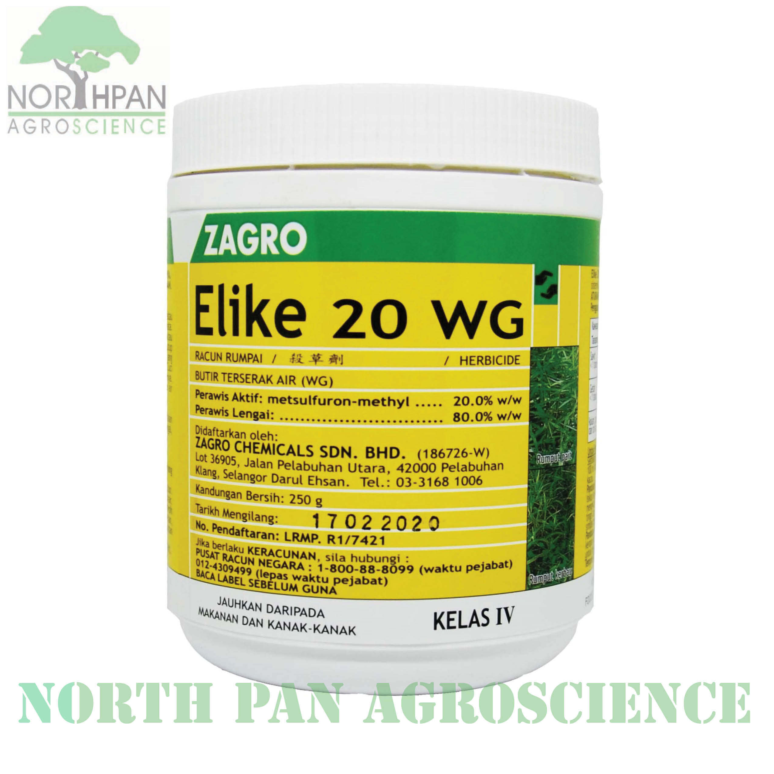Elike 20WG 250 g / Herbicides / Zagro | Lazada