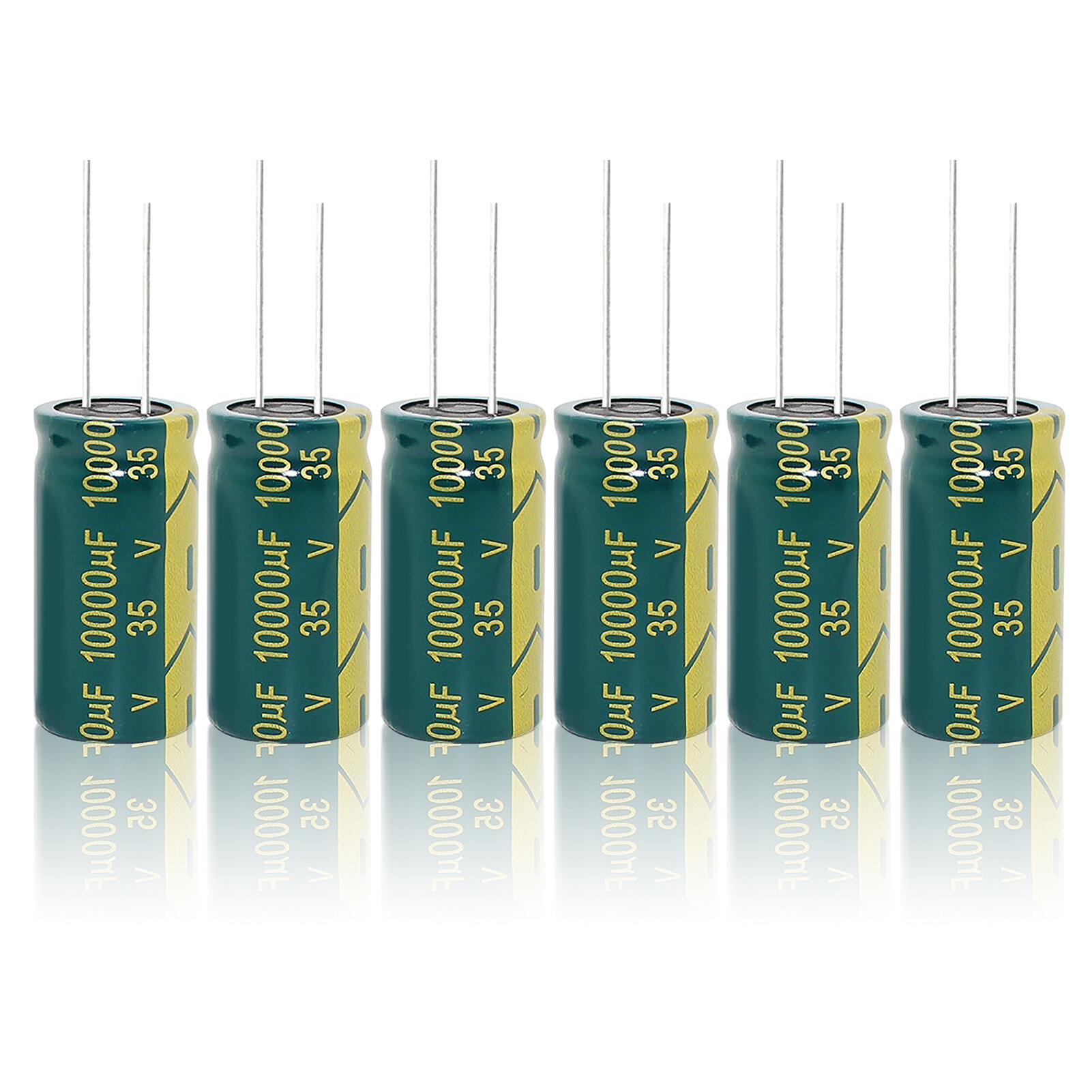 ตัวเก็บประจุชนิดอลูมิเนียมอิเล็กโต5,5ชิ้น35V 10000UF 18*35มม. ความถี่ ...