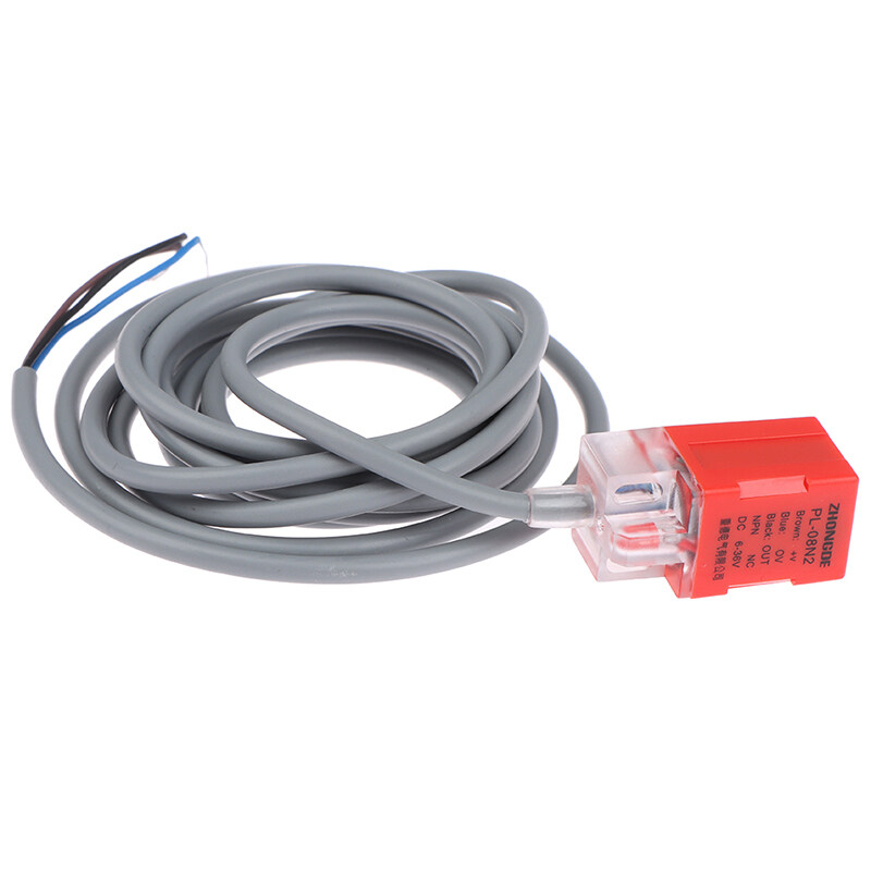 PL-08N2 8mm sensing DC NPN inductive screen shield type proximity switch sensor - STFJHSDF ...