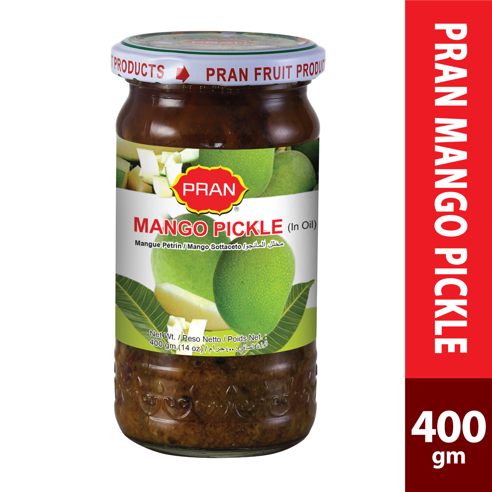 Pran Mango Pickle 400gm | Lazada