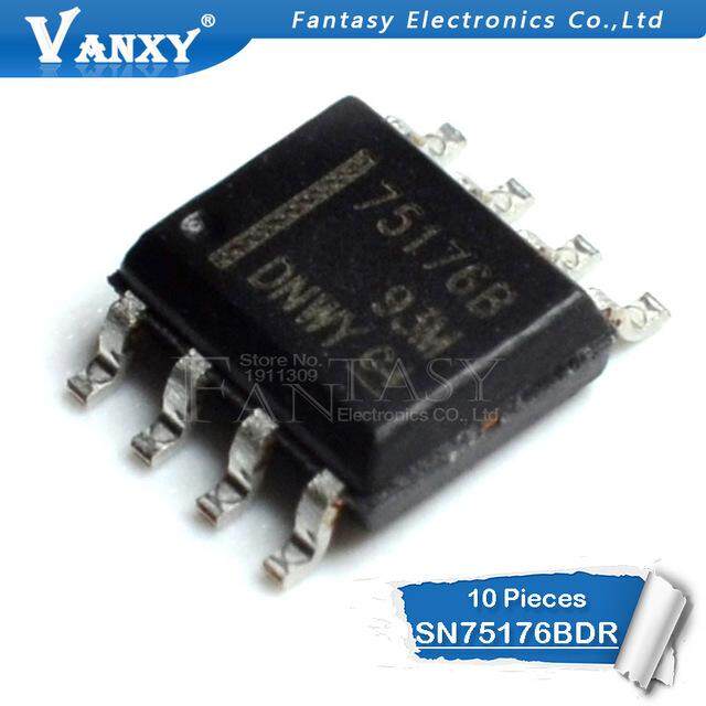 10ชิ้น SN75176BDR SOP8 SN75176B SOP SN75176 SOP-8 75176B SMD และ IC เดิม - Handy Man Mnl - ThaiPick