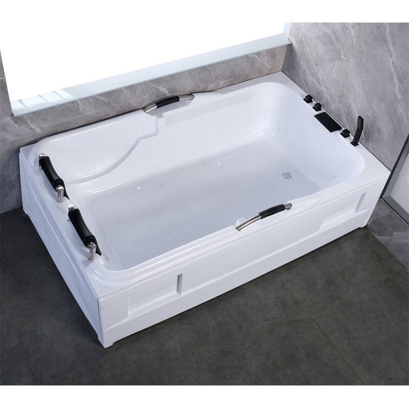 Twin Bathtub Tab Mandi Relaxing Massage Jacuzzi With Stainless Steel ...