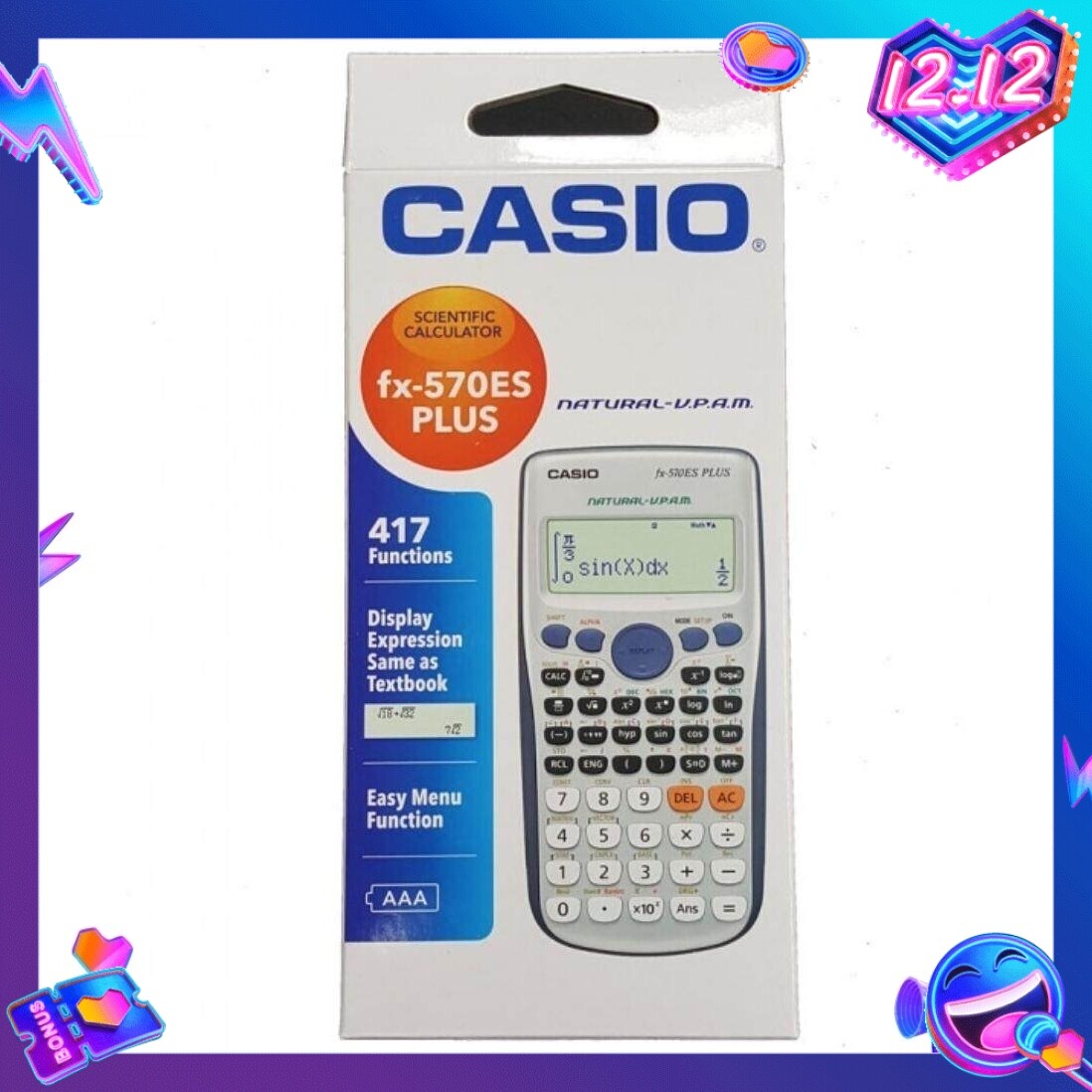 *ORIGINAL * Casio FX-570 EX / FX570EX Scientific Calculator *ORIGINAL ...