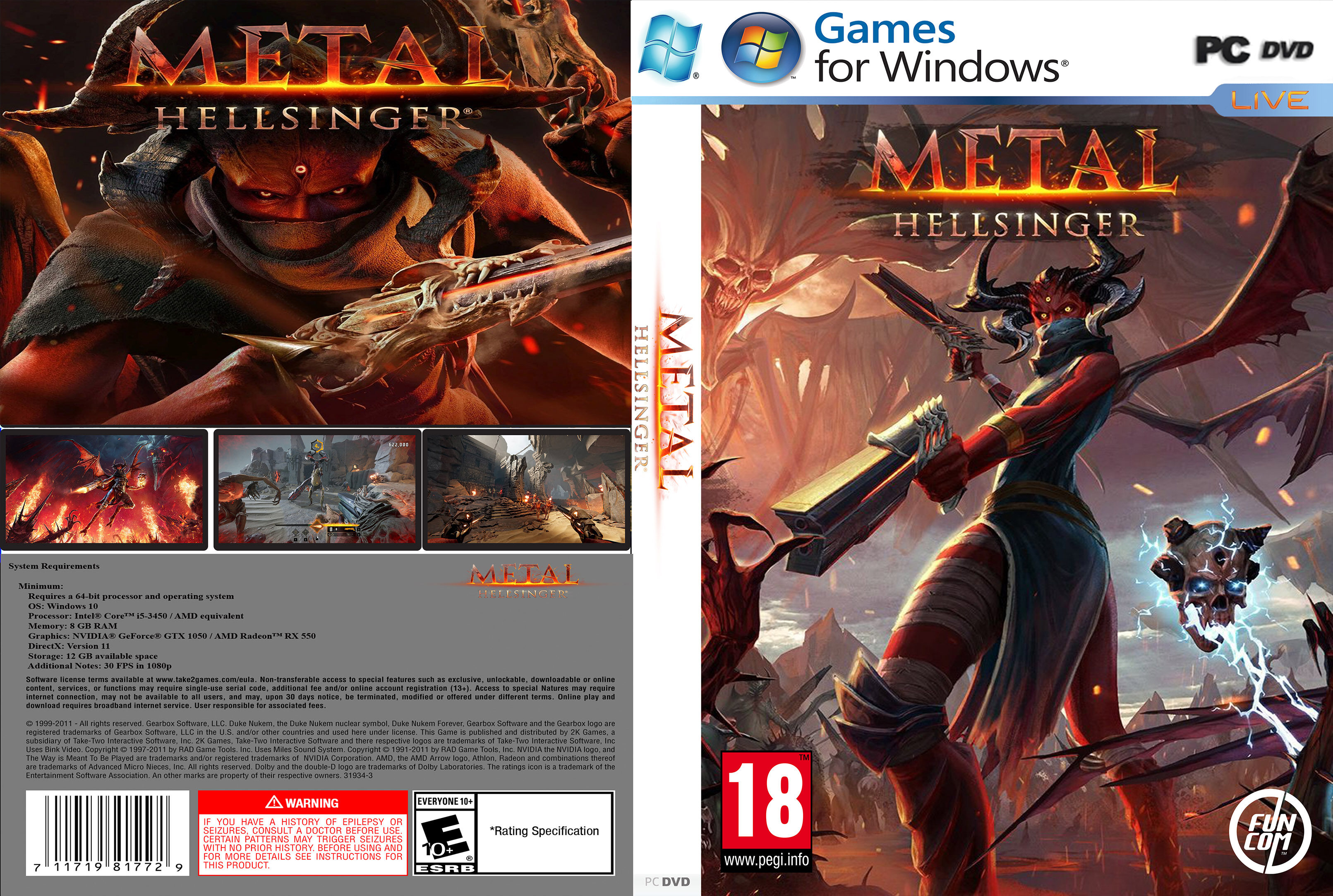 Metal: Hellsinger PC GAME [Offline INSTALLATION] | Lazada