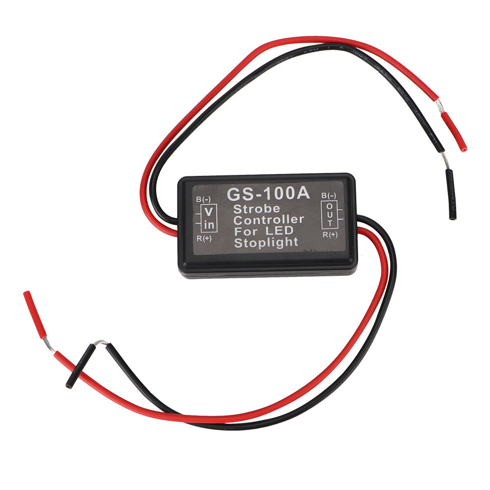 Taillight Flashing Controller 12v~24v New Gs 100a Smart Brake Brake Light Controller Car Led 