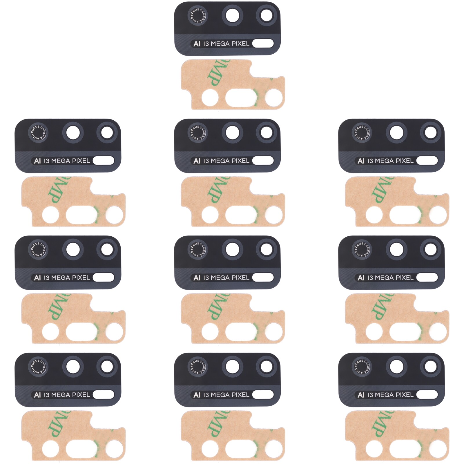 เลนส์กล้องหลัง10ชิ้นสำหรับ Infinix Hot 9 Play X680, X680B, X680C - As ...