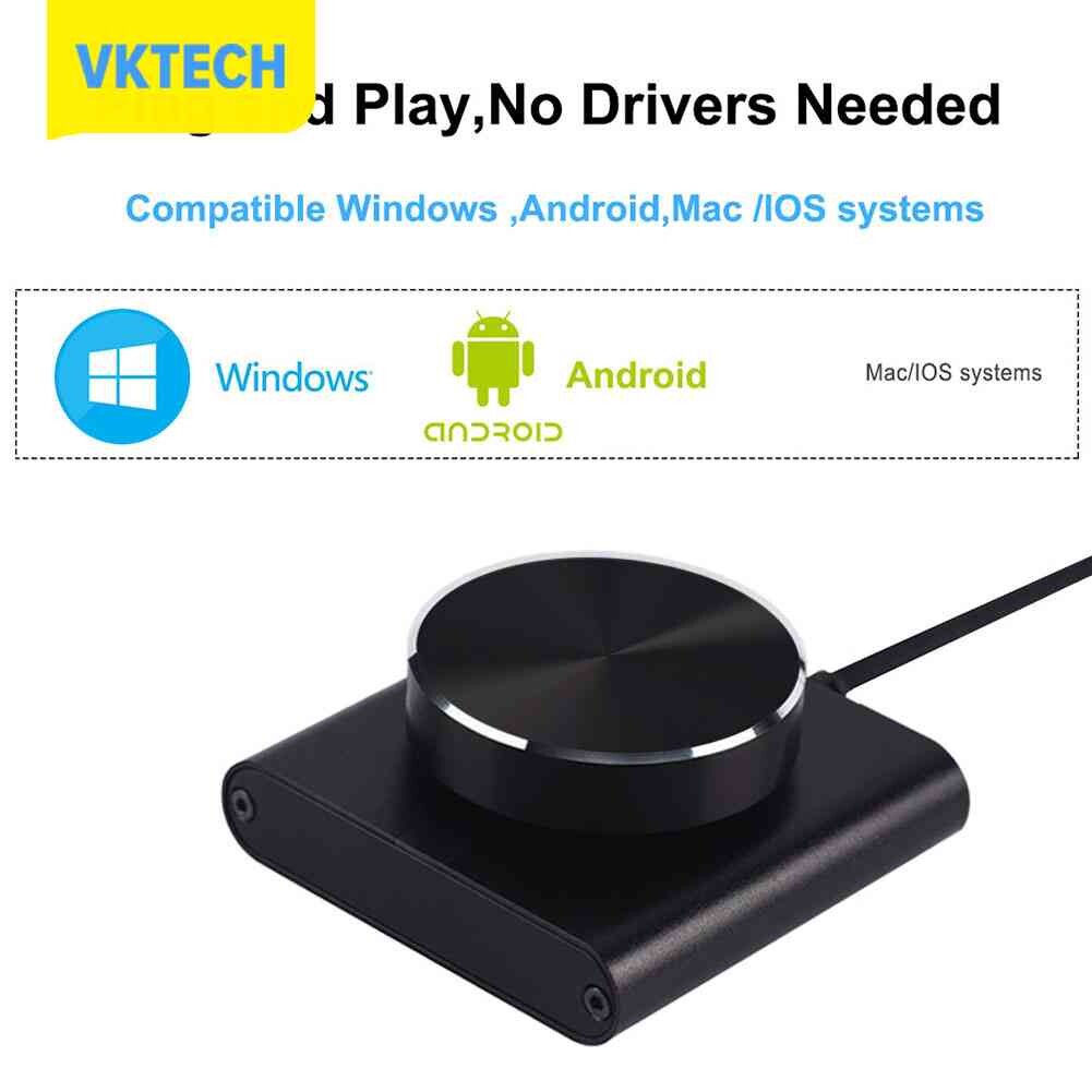 [Vktech] USB Computer Volume Controller PC Speaker External Volume ...