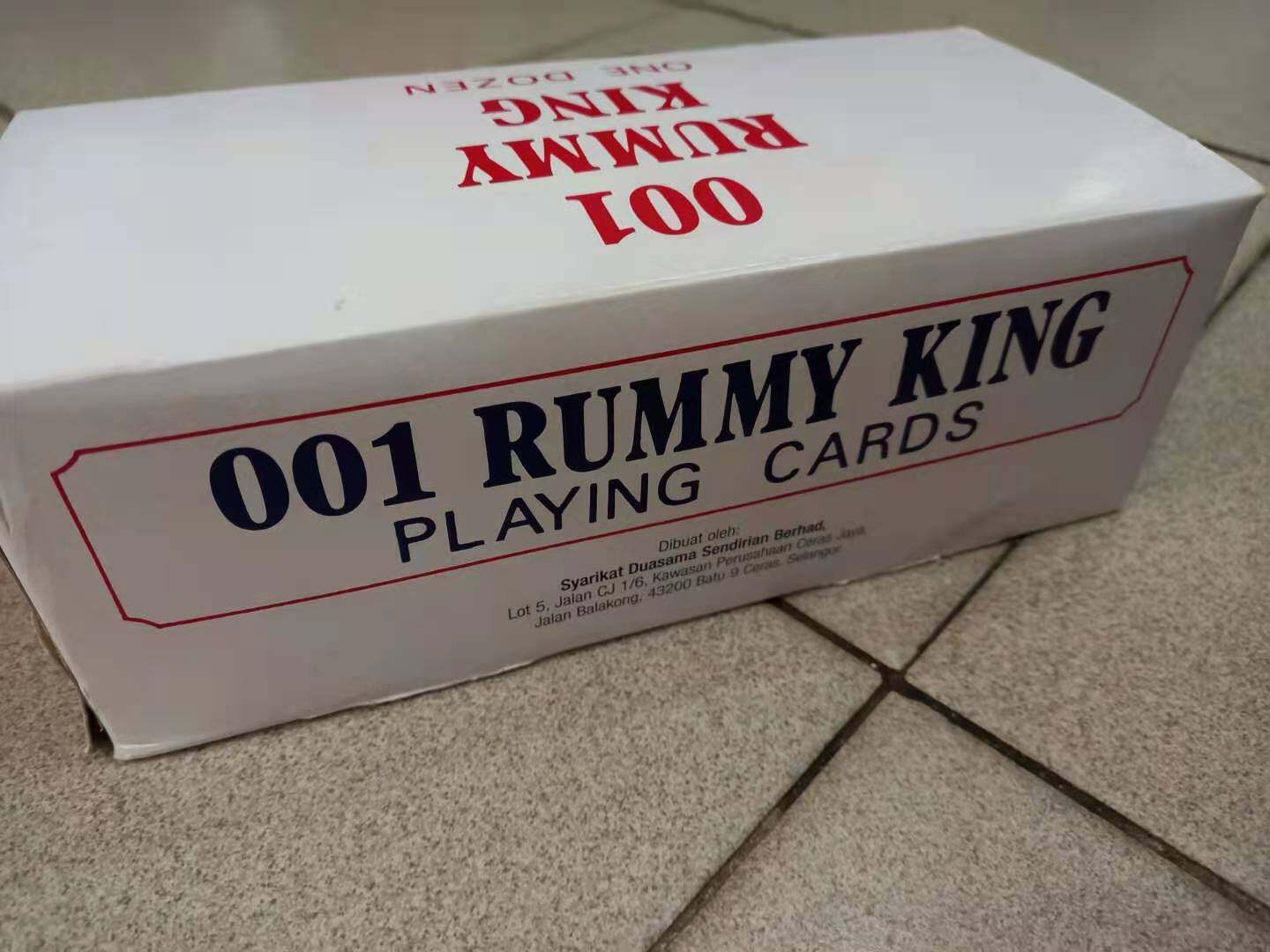 001 Rummy King Playing Card One dozen | Lazada