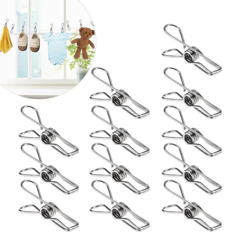 Curtain Hooks With Clip 10 Stainless Steel Bulldog Clips For Curtains ...