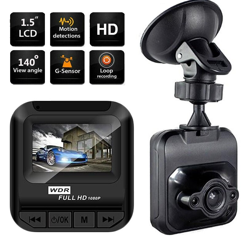 Nest9 Car Mini HD Smart Connect Car DVR Hidden Driving Recorder HD ...