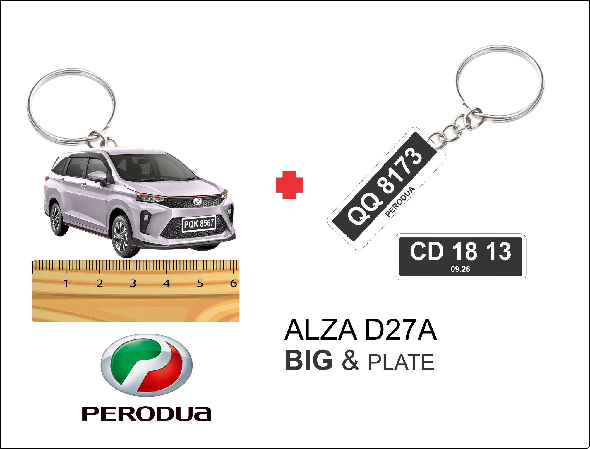perodua alza 2022 keychain daihatus xenia 2d | Lazada