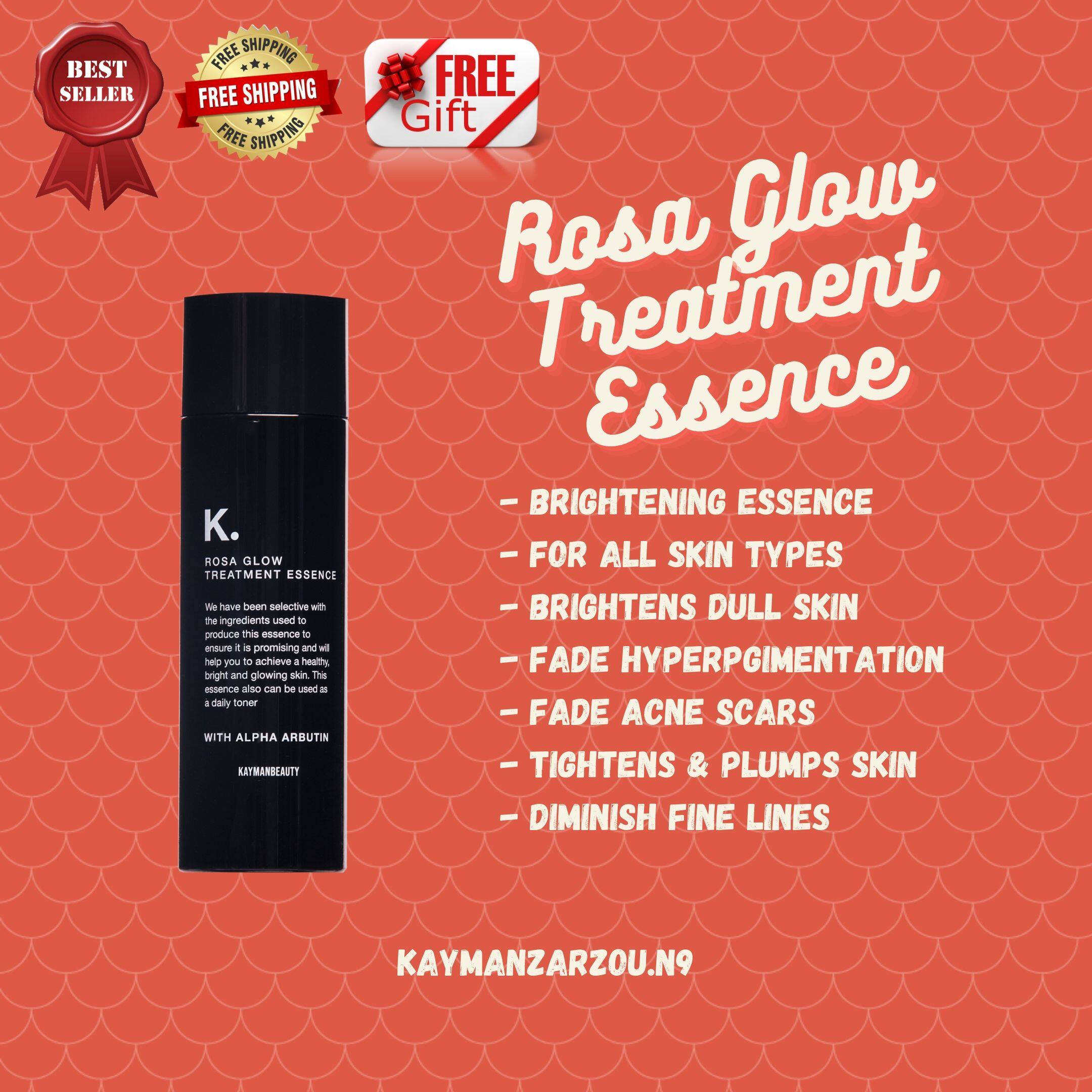Kayman Beauty Rosa Glow Treatment Essence (KAYMANZARZOU.N9) | Lazada