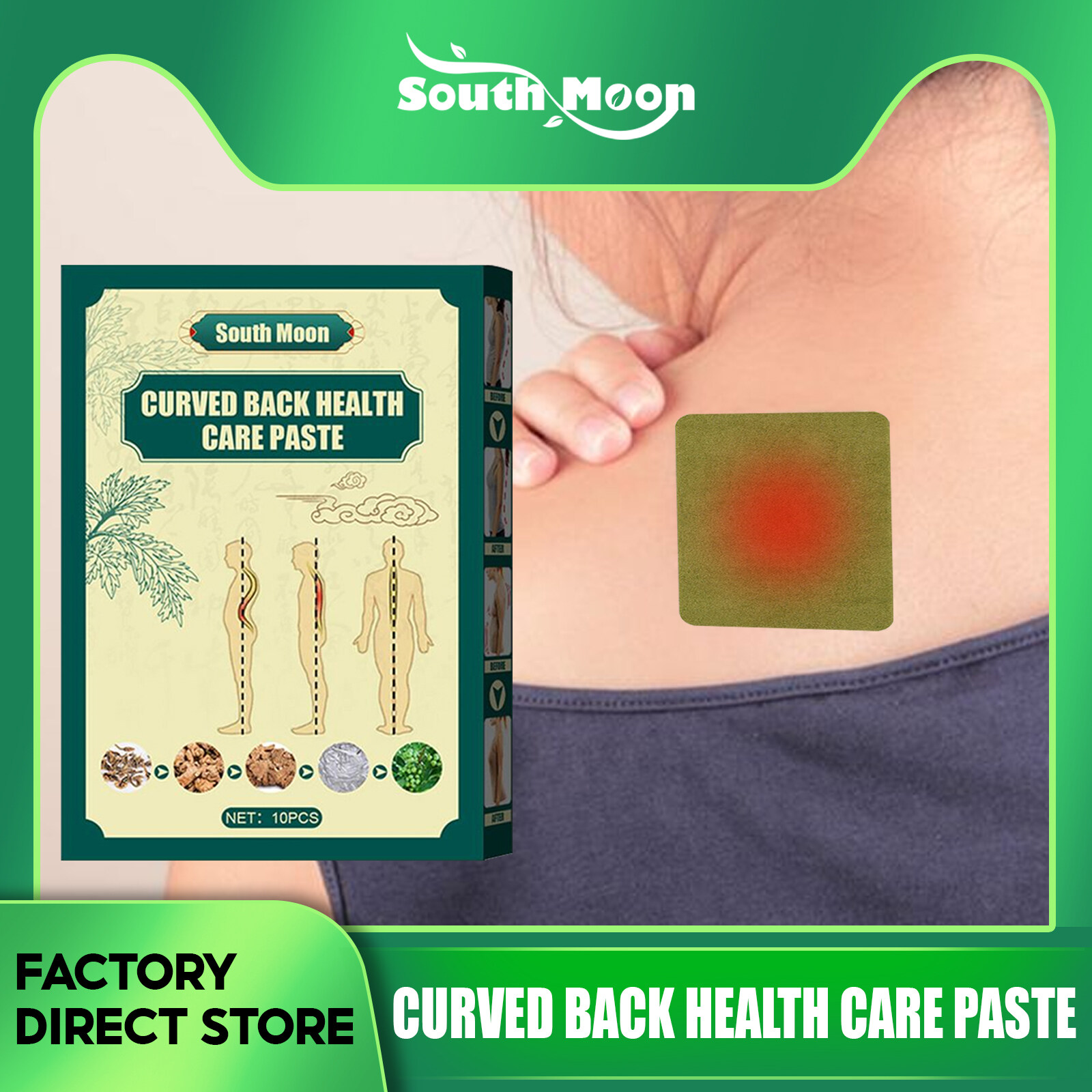 South Moon Cervical Stickers Joint Spine Correction Stickers Correct ...