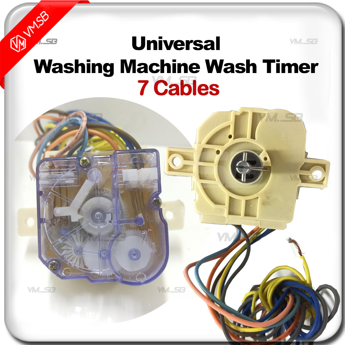 Universal Washing Machine Wash Timer 6 / 7 Cable Wire 75mm | Lazada