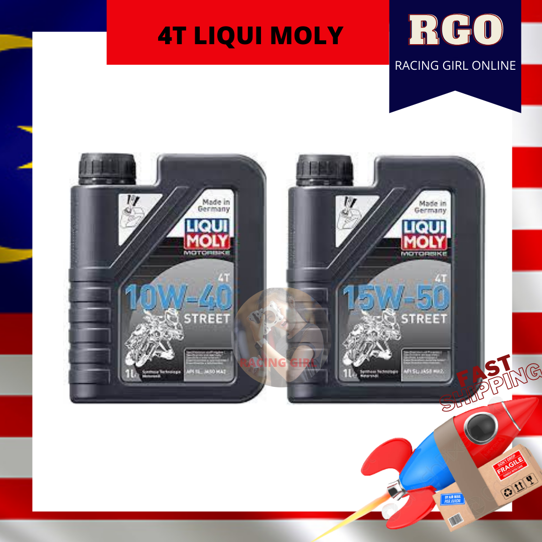 4T LIQUI MOLY 10W40 / 10W50 ENGINE OIL MINYAK ENGINE | Lazada