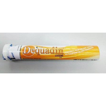 Dequadin Lozenges Tube (24s) | Lazada