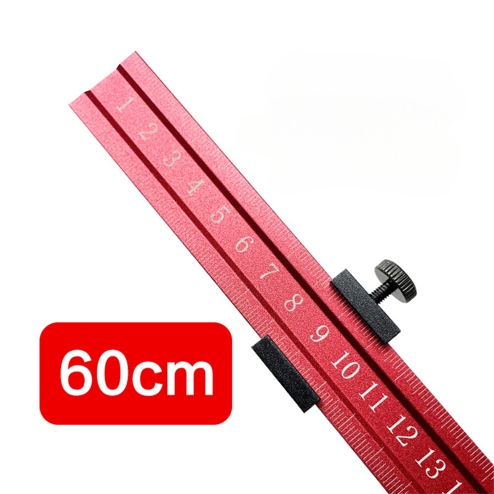 200/300/400/500/600mm Scribe Mark Line Gauge Ruler Aluminum Slide Ruler ...