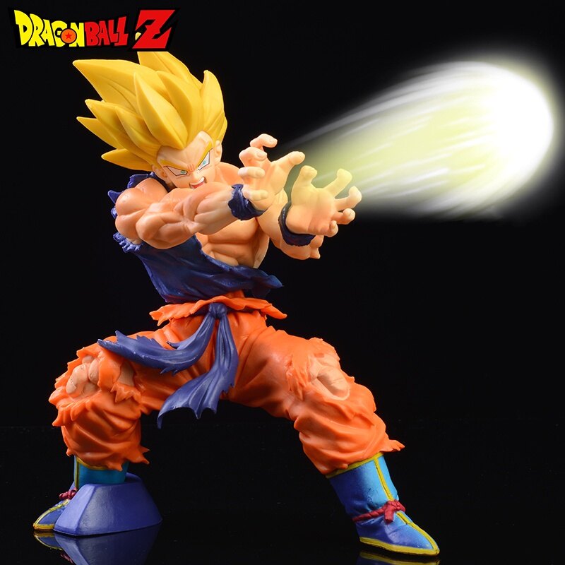 New Dragon Ball Super Saiyan Goku Anime Model Z Son Goku Fighting Ultra ...