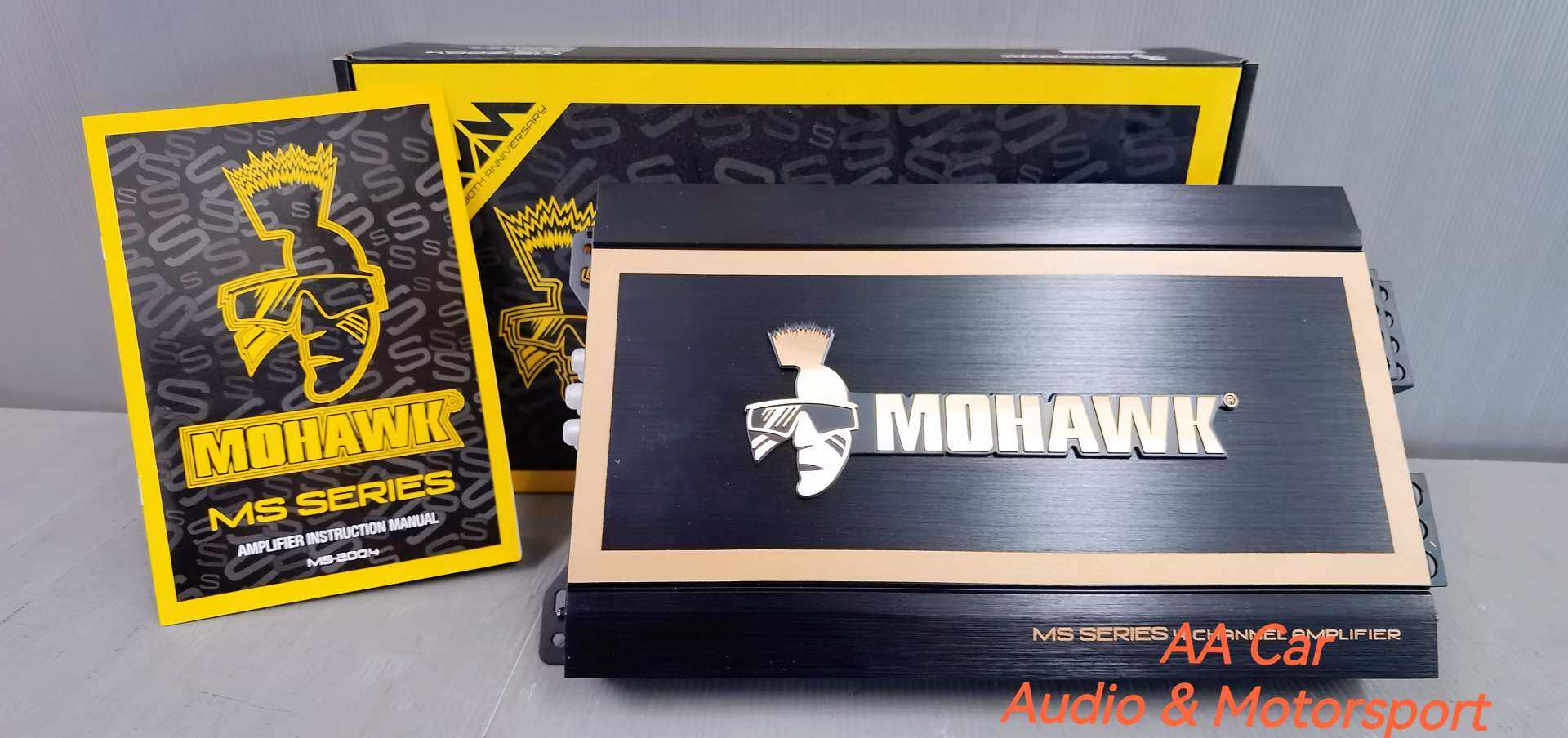 100% Original MOHAWK MS - Series 4 Channel Amplifier (MS-200.4) Class A ...