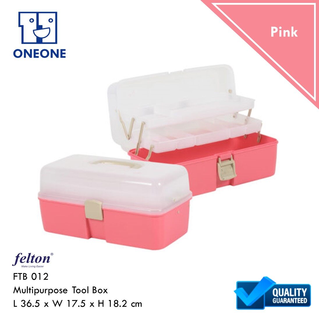 FTB 012 Multipurpose Tool Box - Felton | Lazada