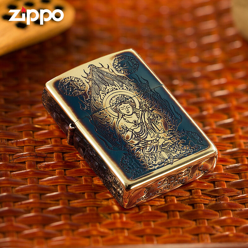 Zippo Sutras & Buddha Design Pocket Lighter | Zippo ZBT-3-105A Limited ...