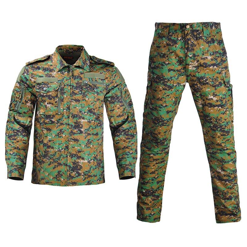 HAN Men's Camouflage Combat Tactical Army Uniforms Work Wear & Uniforms ...