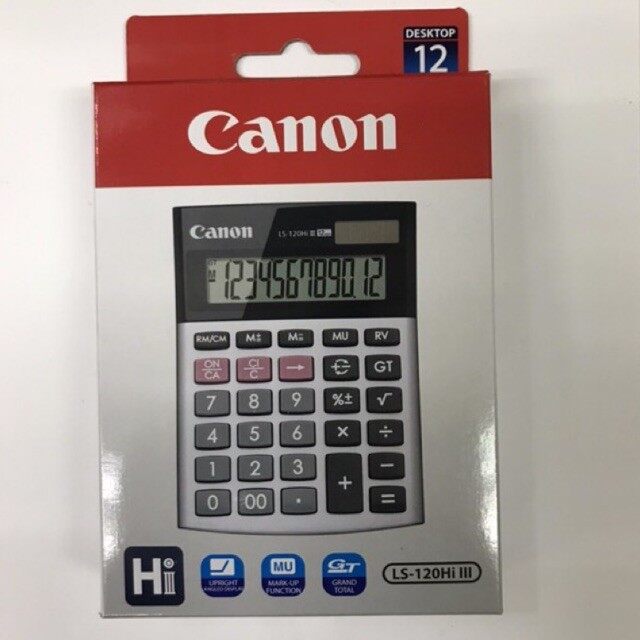 Canon Calculator LS-120Hi III (12 Digits) | Lazada