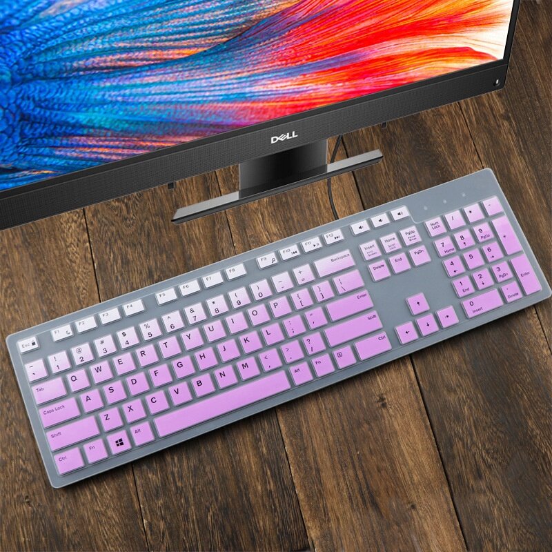 Dell Keyboard Cover for KB216 KB216P KB216T WK636 KM636 Silicone ...
