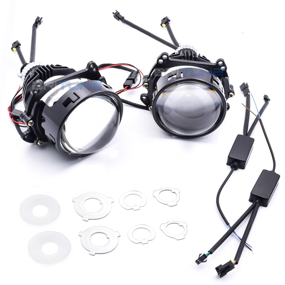 Bi-led Lens 3.0 inch Hella 3R G5 45W LED Projector Motorcycle Headlight ...