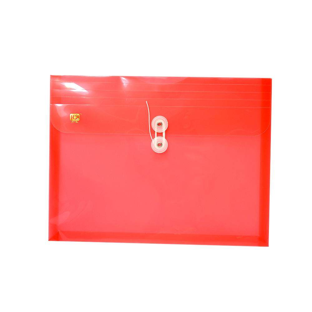 PP Envelope File Landscape - (Red) / 12pcs | Lazada