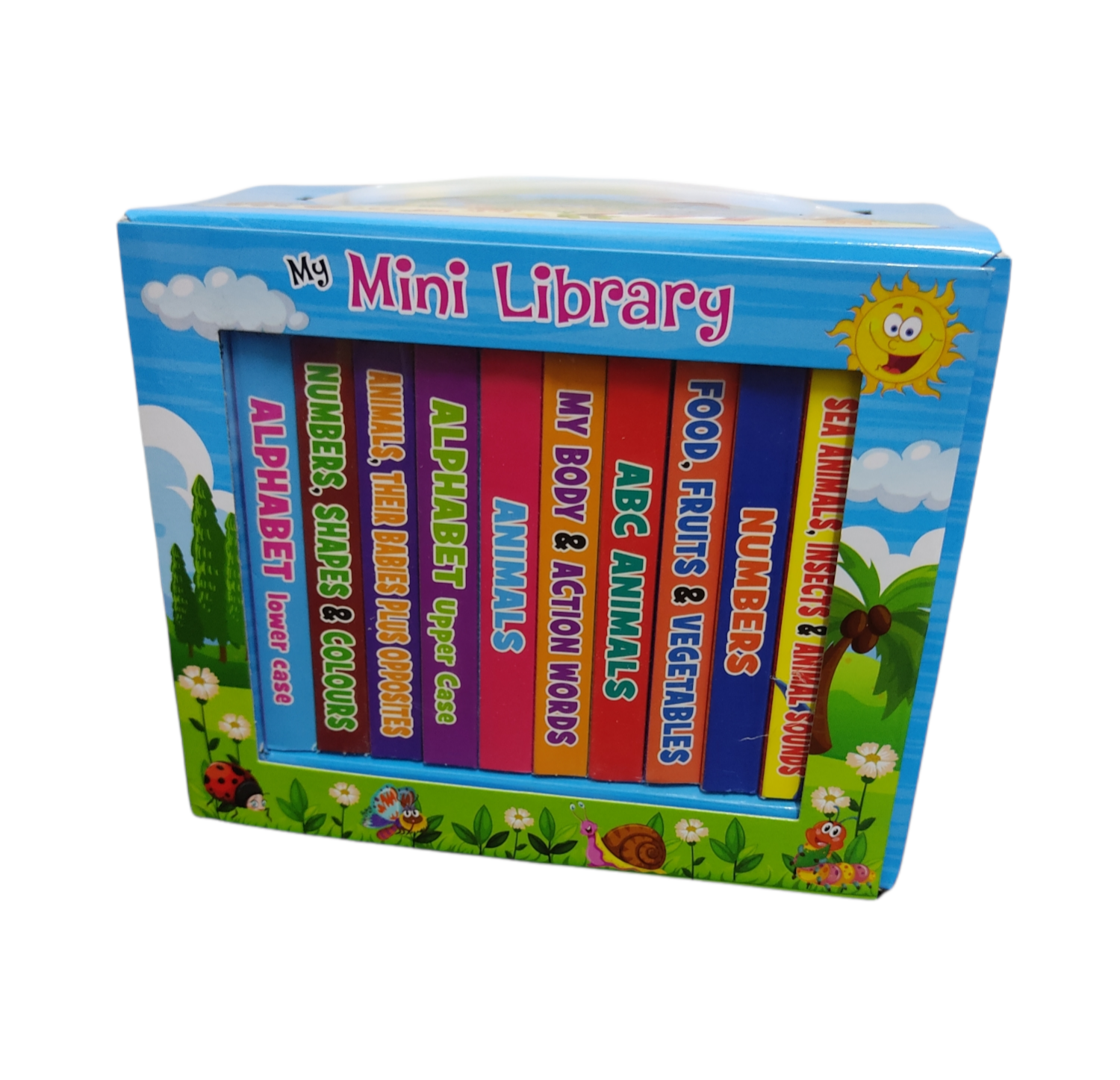 Baby's Board Book: My Mini Library (10 Palm-Size Board Books) | Lazada