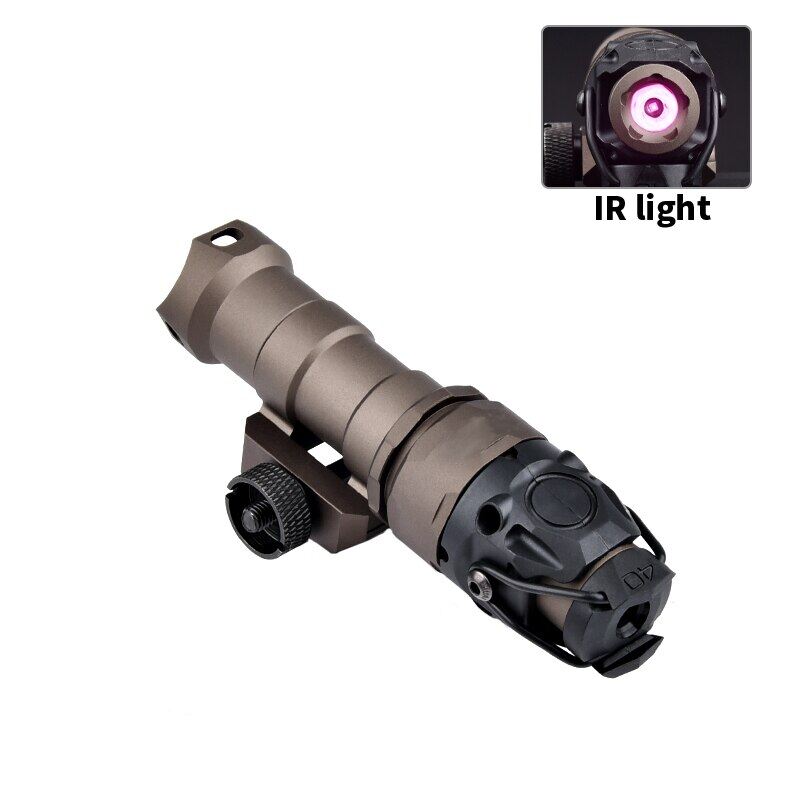 WADSN KIJI K1-10 IR Light Infrared Tactical Flashlight Night Vision IR ...