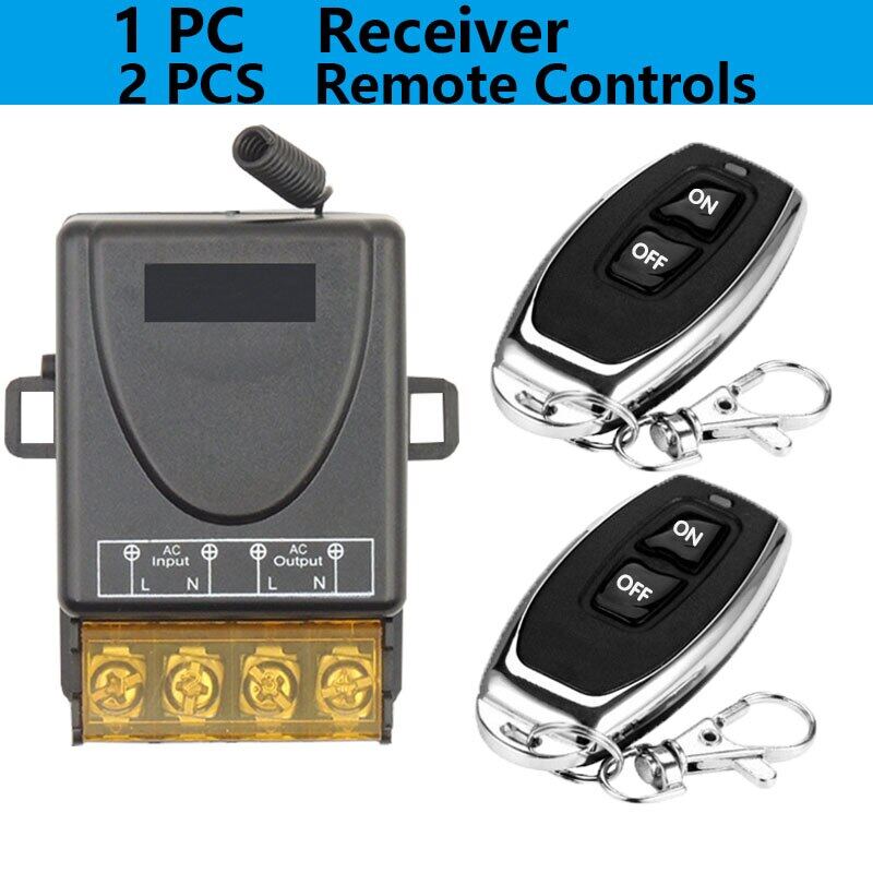 Saklar Remote Control Nirkabel Rumah Pintar RF 433Mhz AC 220V 30A ...