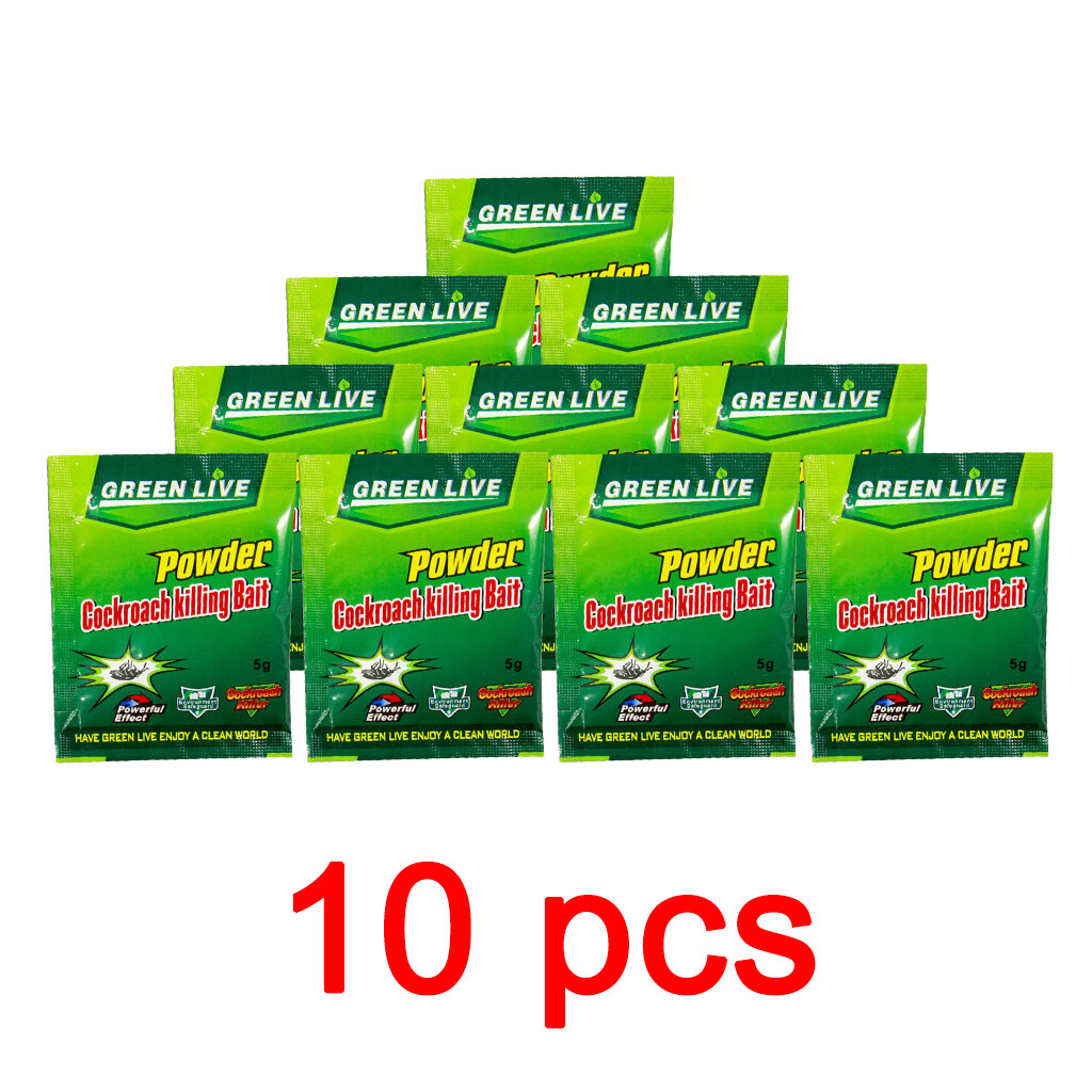 10PCS Cockroach & Lizard Trap Perangkap Lipas Cockroach poison Killer ...