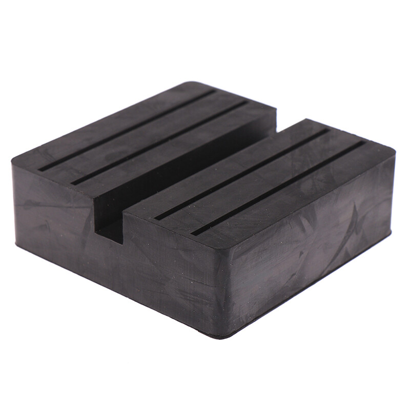 Extra Sweet Car Lift Jack Stand Rubber Pads Square Universal Slotted ...