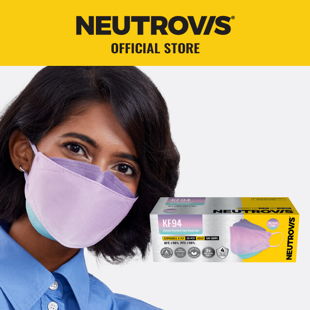 Neutrovis KF94 Korean Premium Face Respirator 20s - Mermaid Tide | Lazada