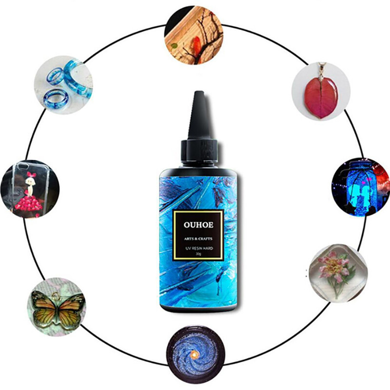 【Flash Sale】30G/100G/200G Uv Resin Ultraviolet Curing Epoxy Resin ...