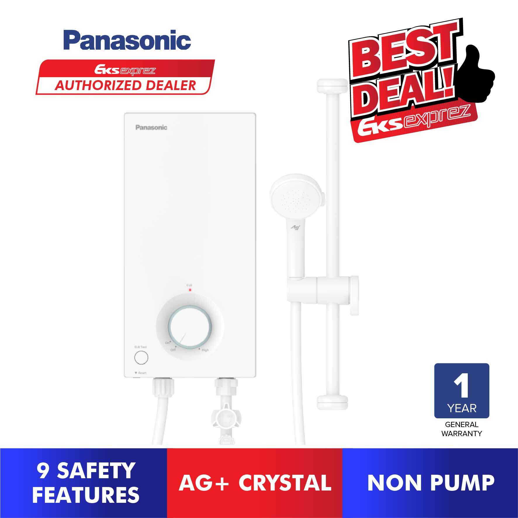 Panasonic V Series Water Heater DH-3VS1MW Non Pump Water Heater | Lazada