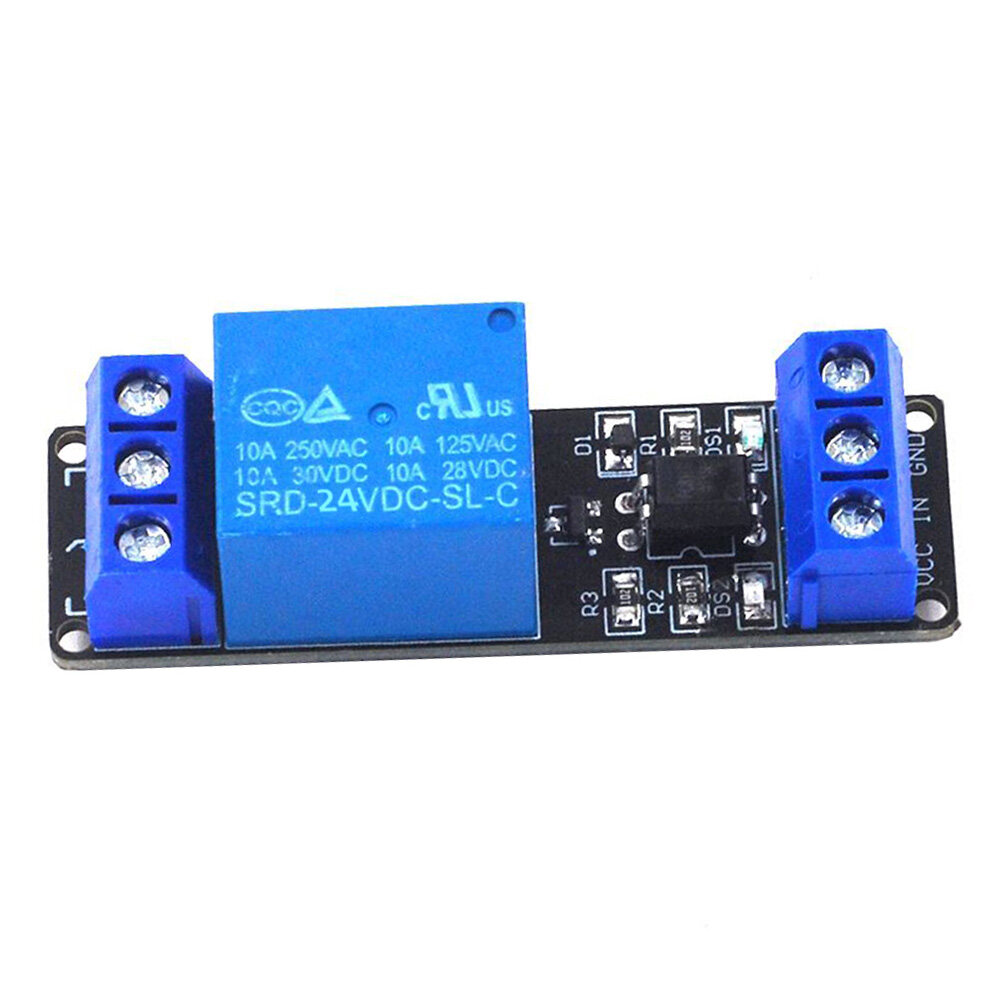 diymore 1 Way Electromagnetic Relay Module 5v 12v 24v Optocoupler ...